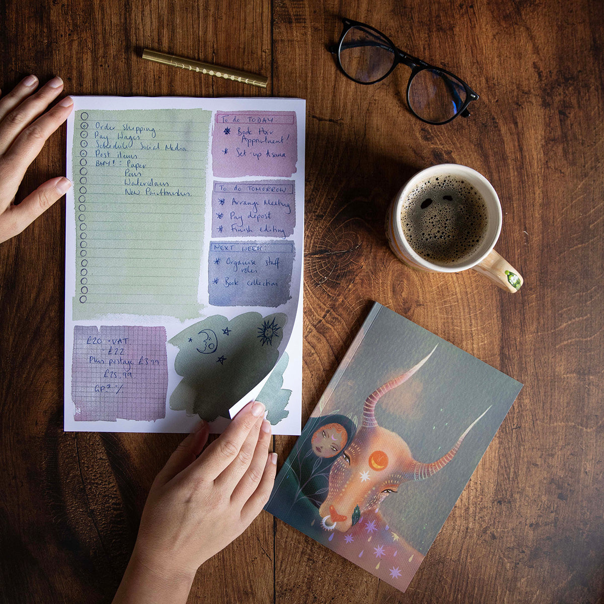 Whisper' notepad combo – Moon Phase Studios