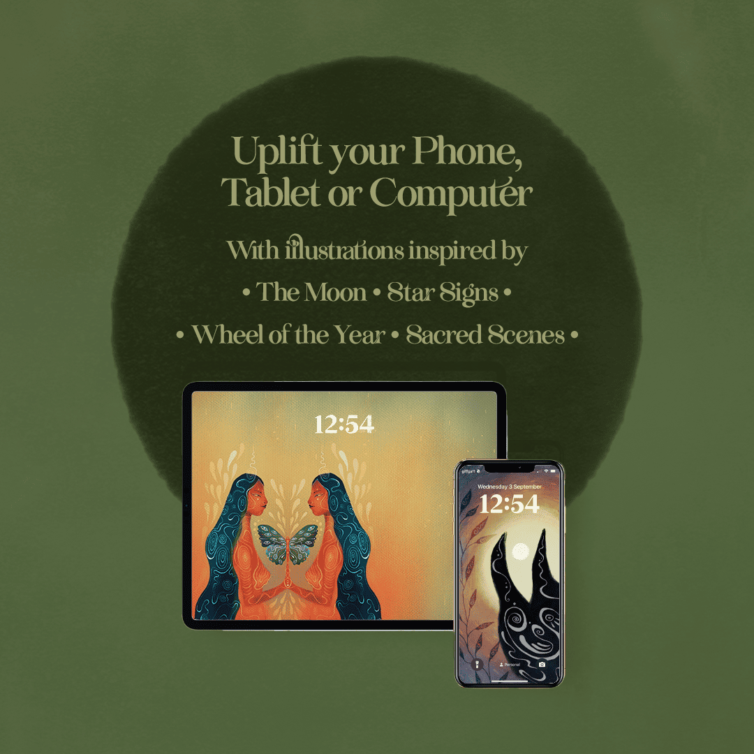 Digital Wallpaper Bundle – Moon Phase Studios