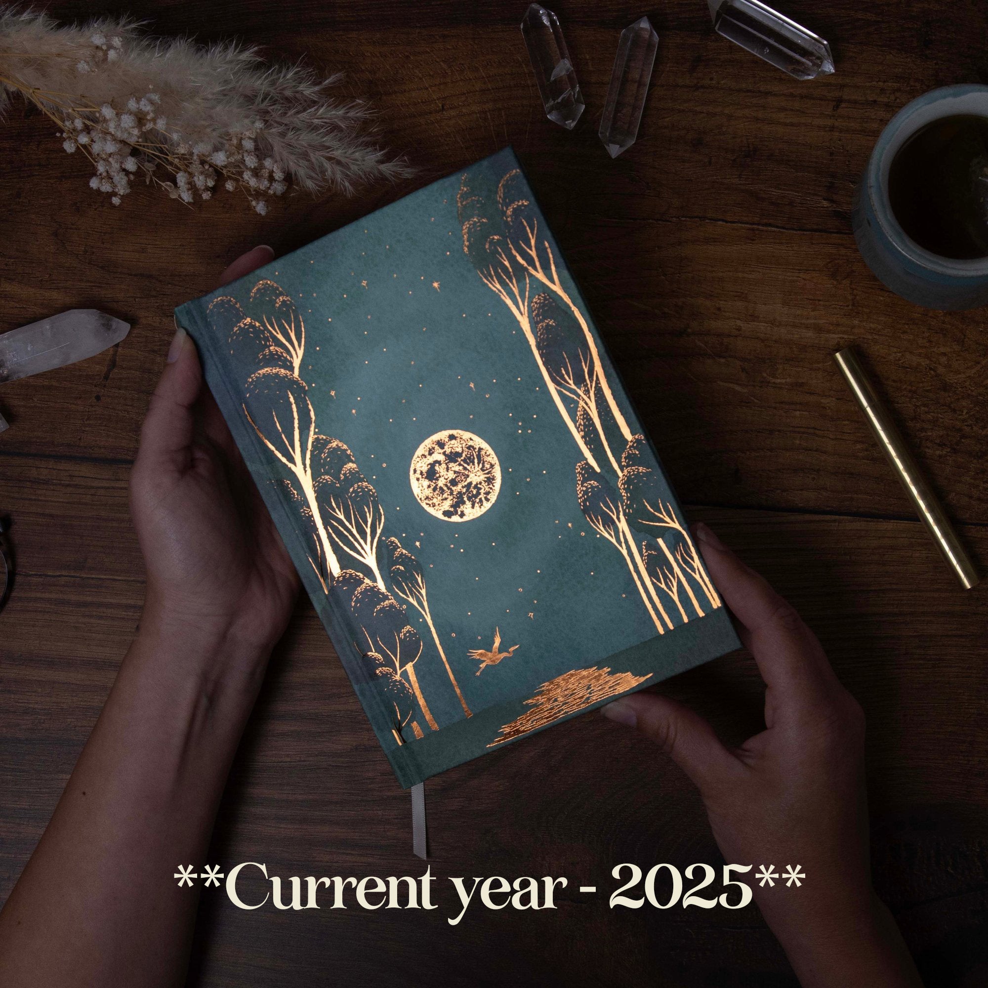 Order Your Moon Journal 2025 | Track Lunar Living With Your Moon Diary ...