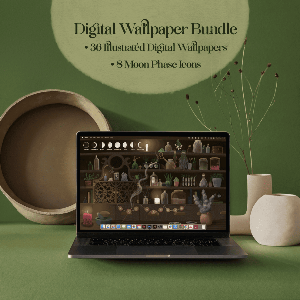 Digital Wallpaper Bundle – Moon Phase Studios